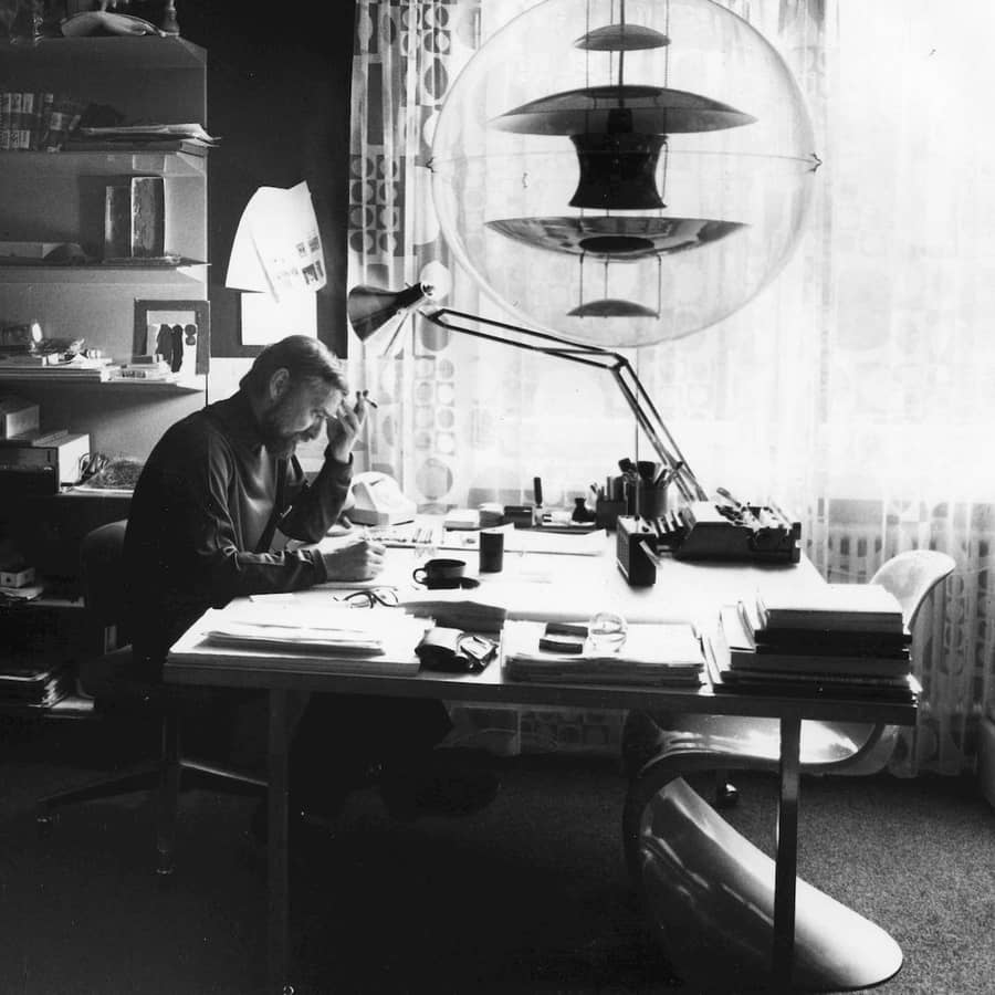 Verner Panton : 100 ans d'un design visionnaire - Made In Design