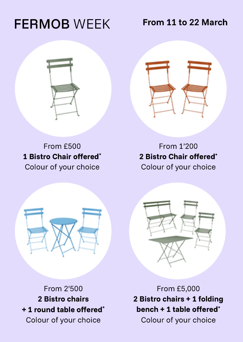 Fermob Collection | Made In Design UK