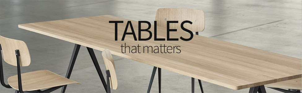 Tables that matters | Made in Design Magazine