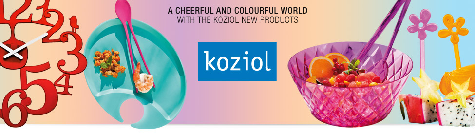 A cheerful and colourful world with Koziol new products | Made in ...